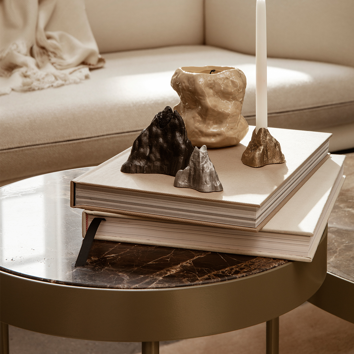 MARBLE TABLE LARGE - The Room Living